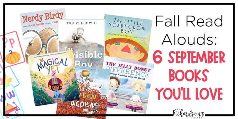 Fall Read Alouds: 6 September Books You Will Love