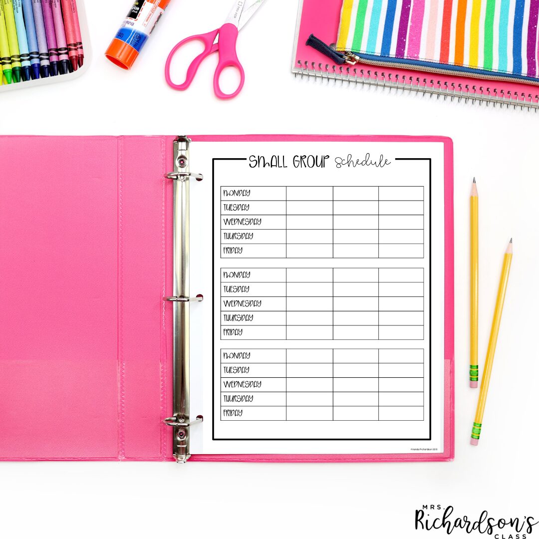 Powerful Kindergarten Reading Small Groups - Mrs. Richardson's Class