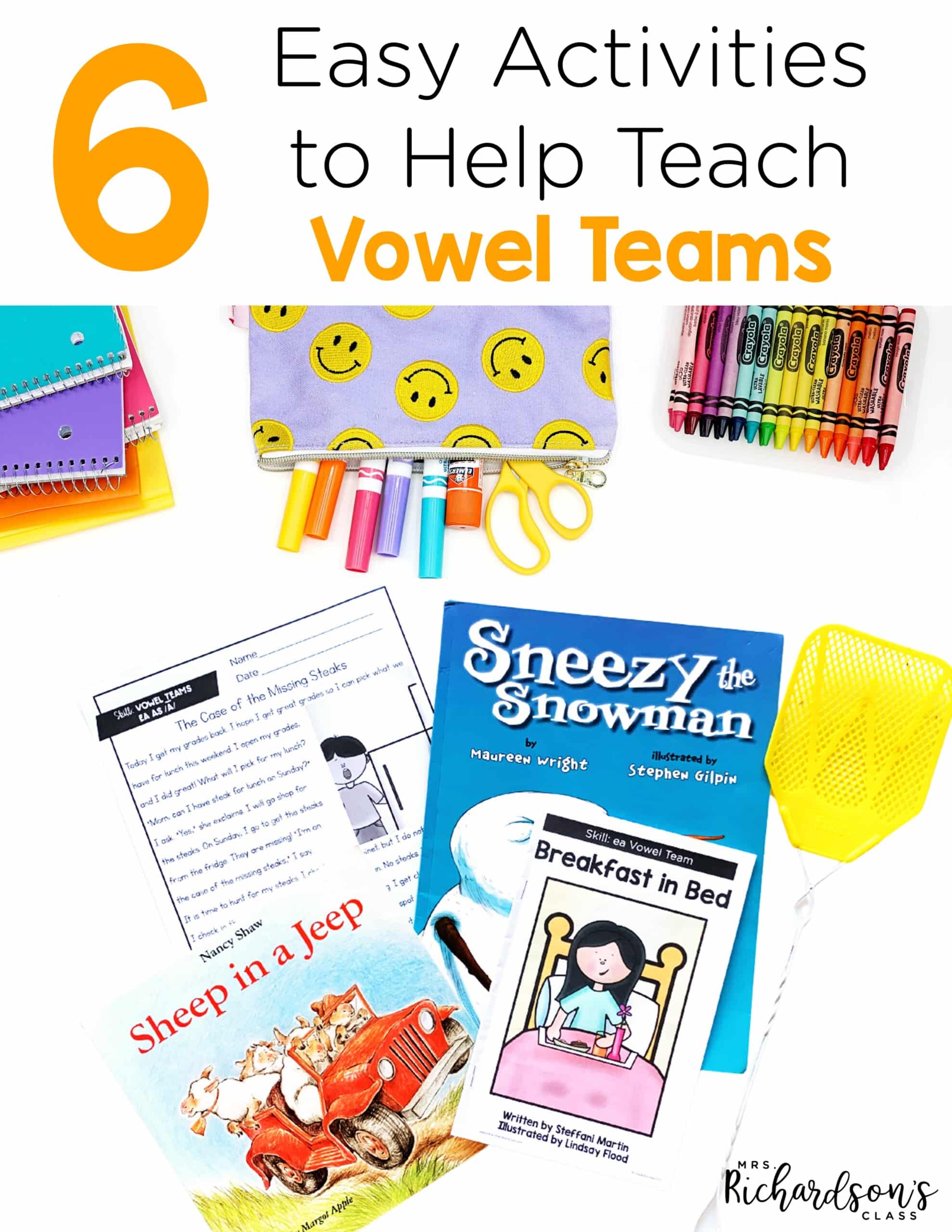 vowel teams Archives - Mrs. Richardson's Class