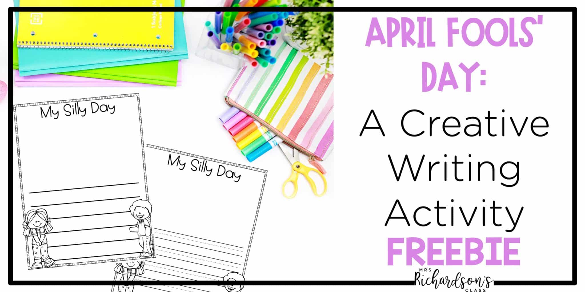 1 April Fools' Day Activities FREEBIE - Mrs. Richardson's Class
