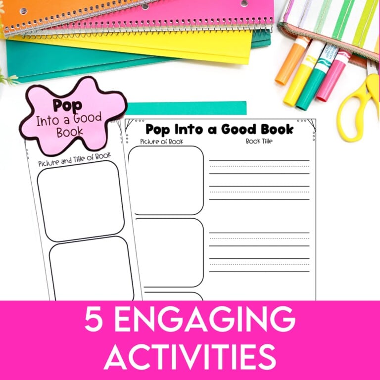 Bubble Gum Day, Bubble Gum Themed Reading Activities, End of Year ...
