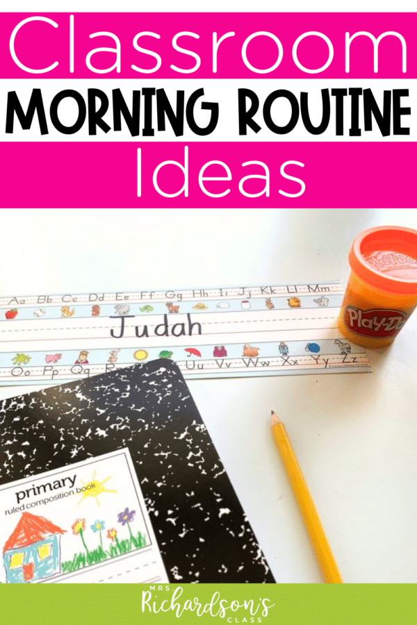 The Morning Routine You Need on the First Day of School - Mrs ...