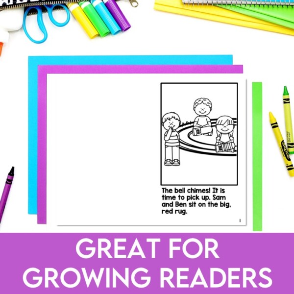 Back to School Decodable Reader 1st Grade, Back to School Activities ...