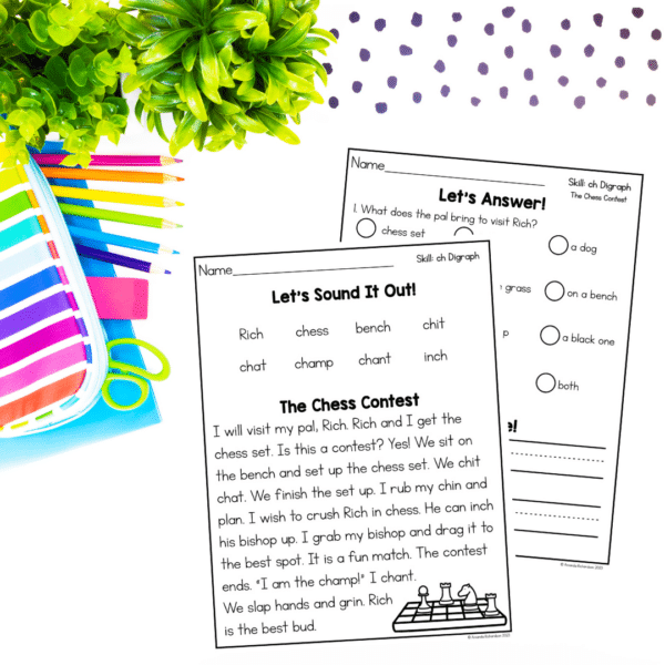 7 Must Try Digraph Activities for Kindergarten & 1st Grade - Mrs ...