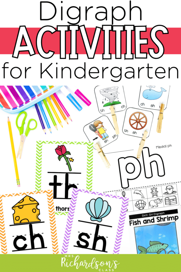 7 Must Try Digraph Activities for Kindergarten & 1st Grade - Mrs ...