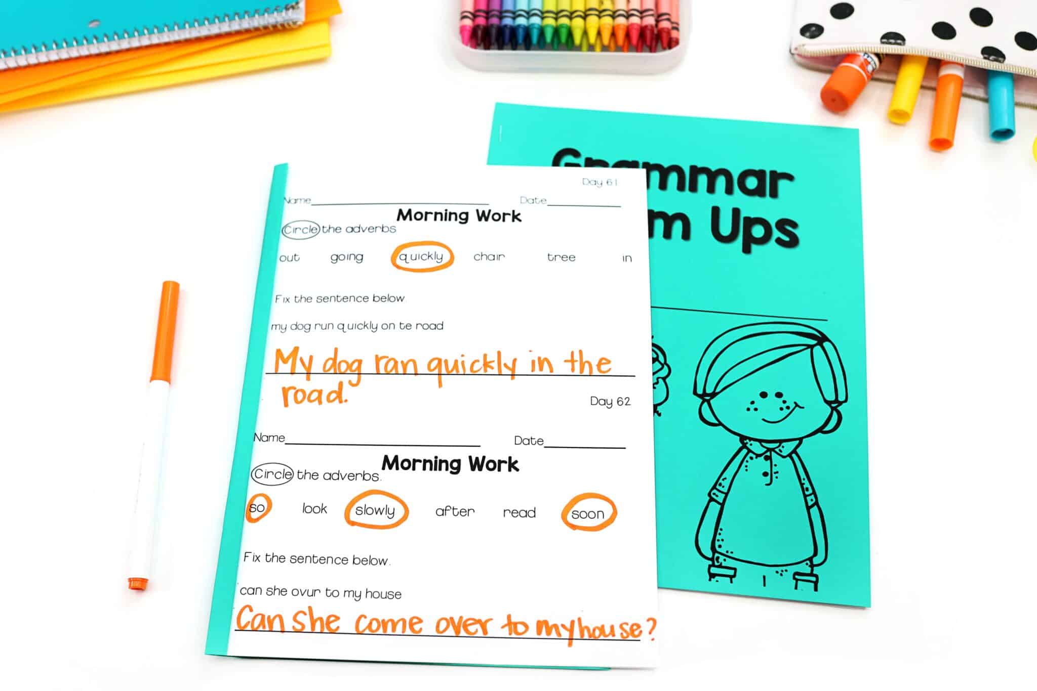 Kickstart Your Morning with Daily Grammar Practice - Mrs. Richardson's ...