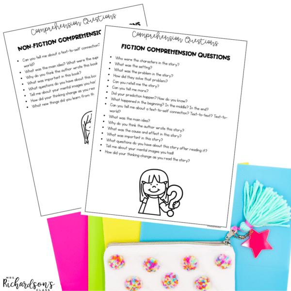 6 Reading Comprehension Assessments Easy to Try - Mrs. Richardson's Class