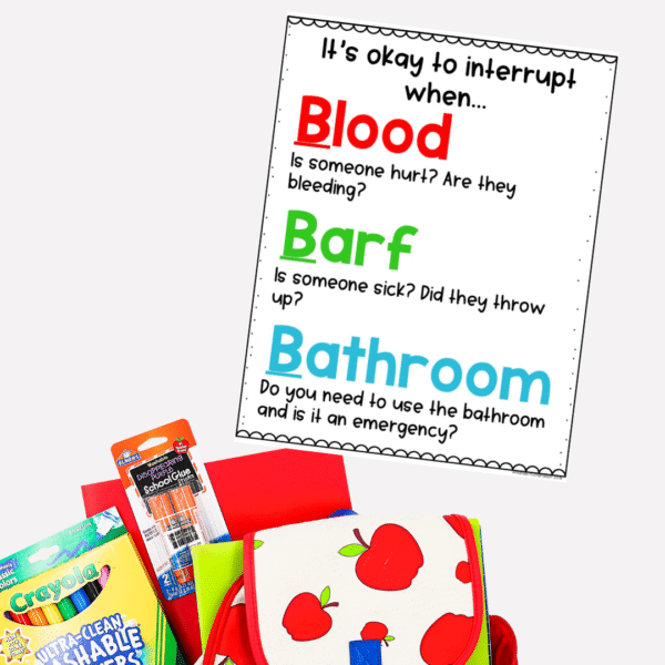 How to Keep Classroom Interruptions at a Minimum - Mrs. Richardson's Class