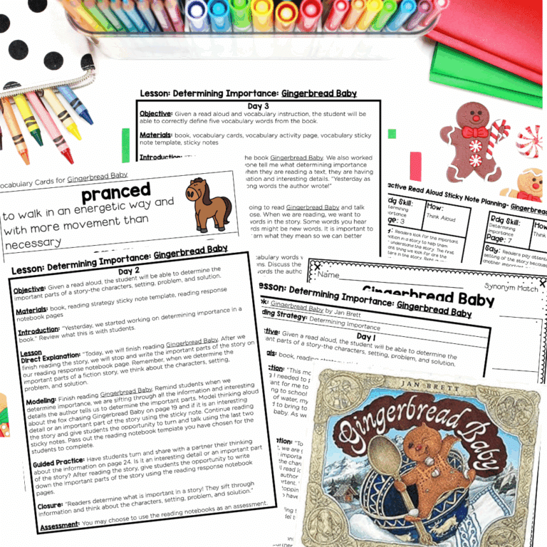 6 Gingerbread Read Alouds Kids Will Love - Mrs. Richardson's Class