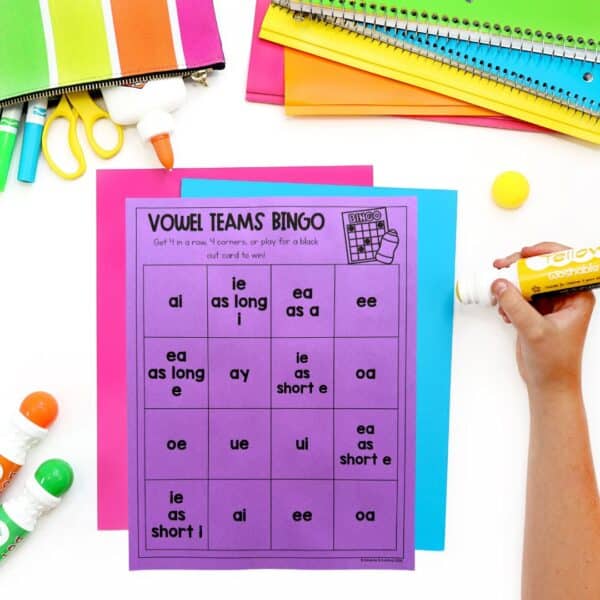 6 Fun Vowel Teams Games Readers Love - Mrs. Richardson's Class